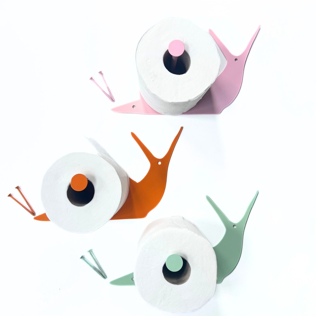 Snail Toilet Paper Roll Holder / Cute Toilet Paper Dispenser / Snail ...