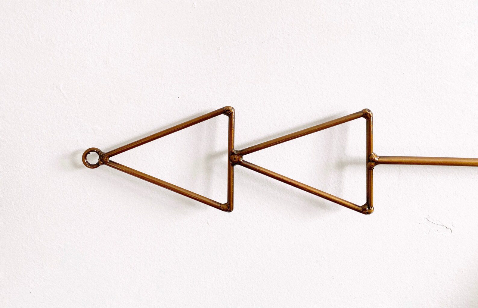 Metal Wall Mount / Metal Arrow Frame / Metal Macrame Rod/ | Etsy