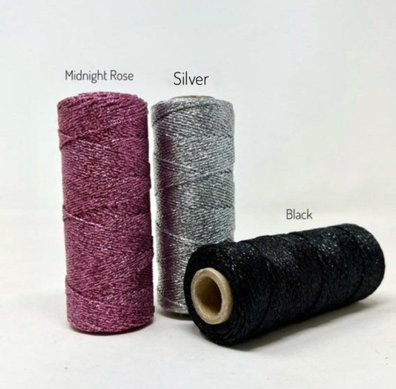 Metallic 1mm Shimmer String/1mm Lurex Shimmer String/ Copper - Etsy