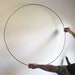 Extra Large Metal Hoop/xl Round Metal Frame/ Macrame Supplies/xl ...