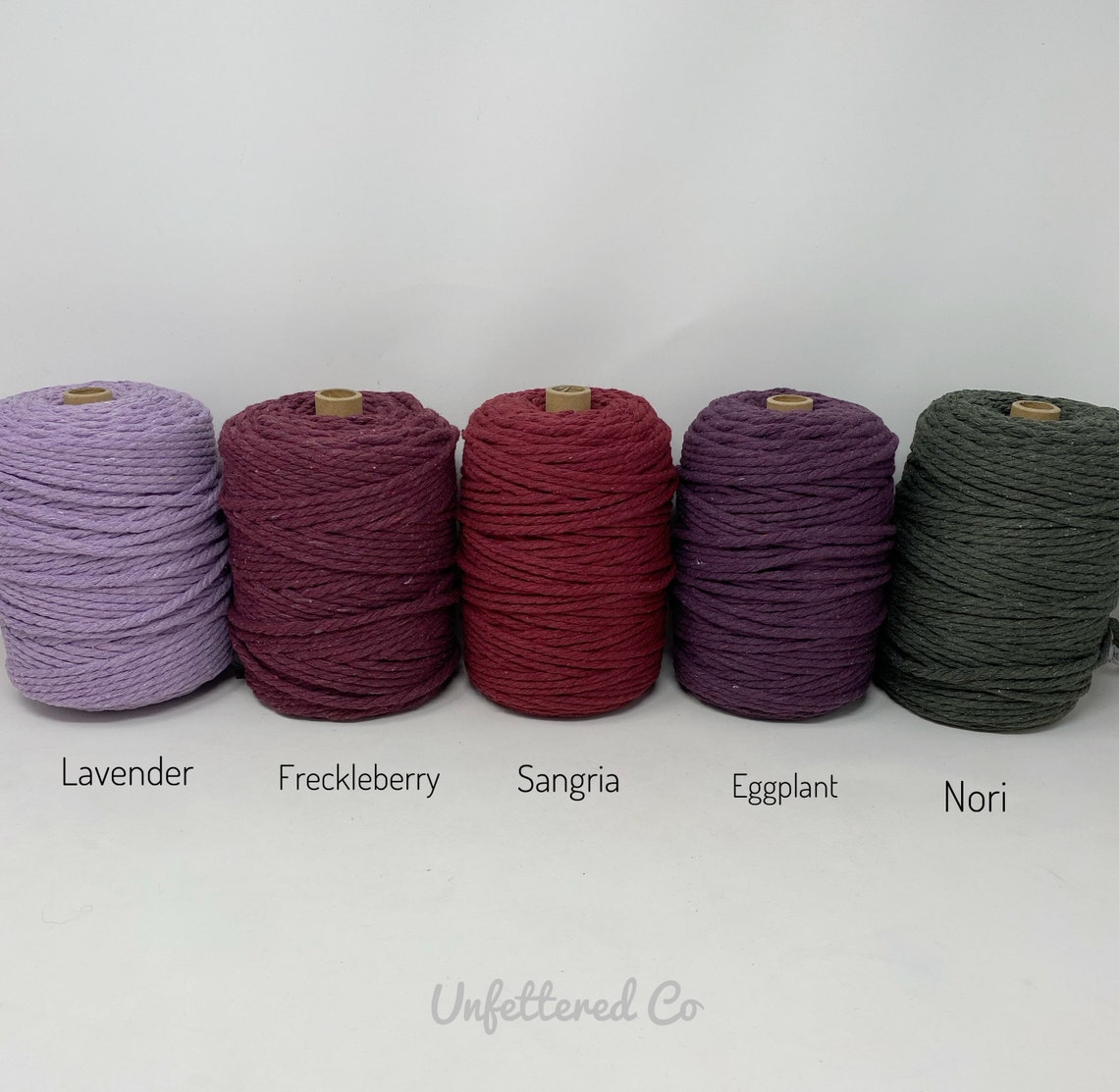 4mm Macrame Cord/3 Ply Coloured Macrame Cord/Triple Strand | Etsy