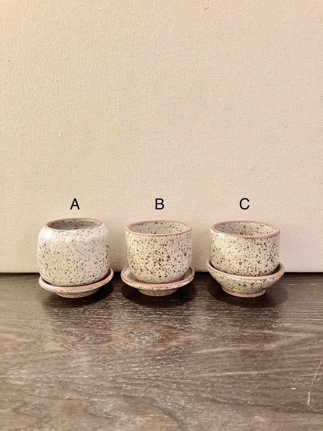 Teacup Planter: Rod's Bod Clay With Satin White Glaze - Etsy