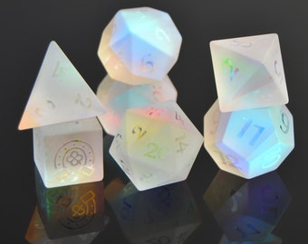 Frosted Dnd Dice - Etsy