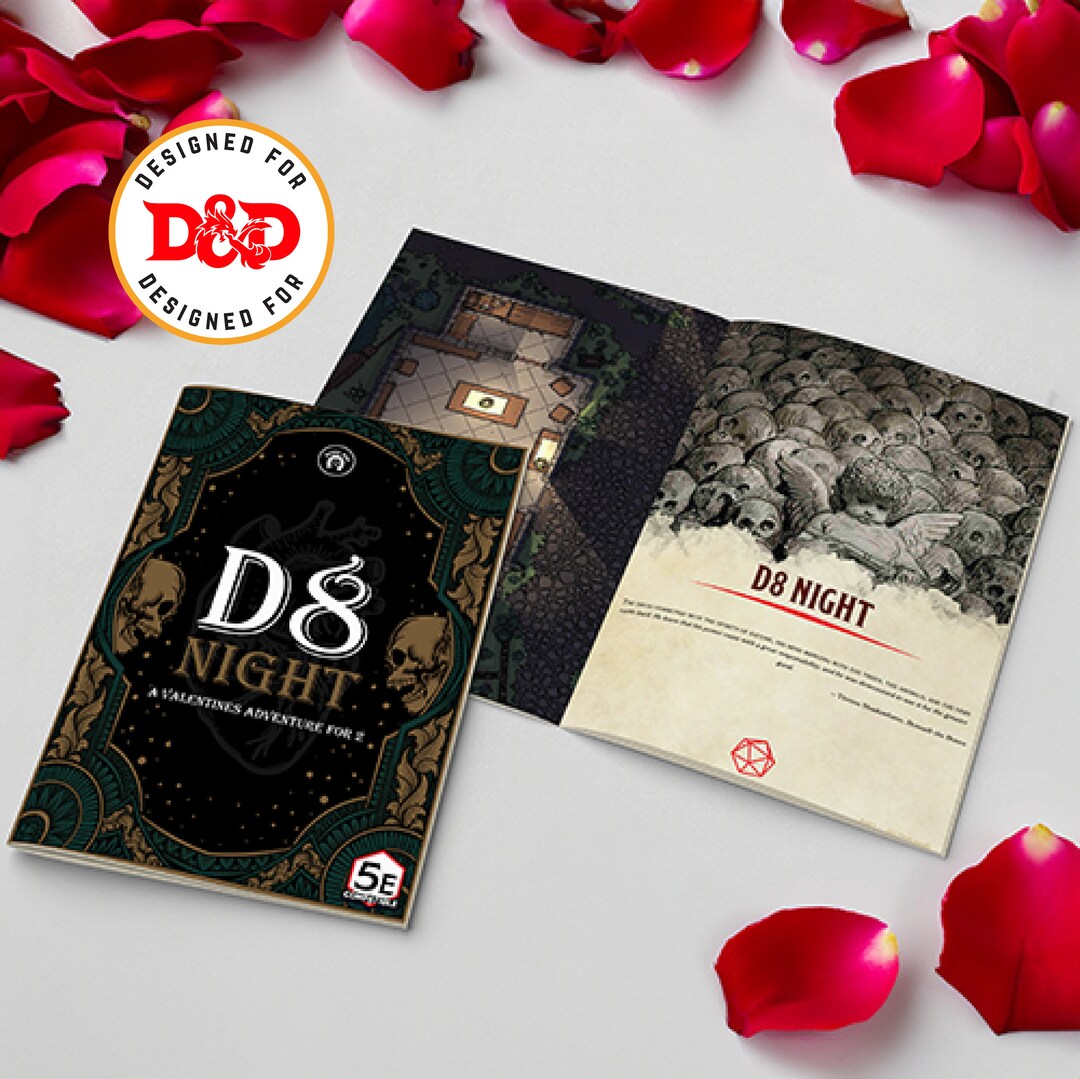 D8 Night - A D&D Adventure for 2 - a Dnd One Shot Adventure - Etsy