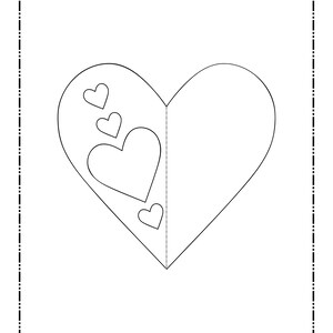 Valentine's Day Symmetry Art - Etsy