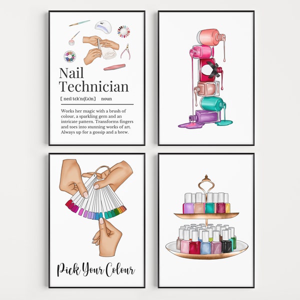 Nail Tech Decor - Etsy
