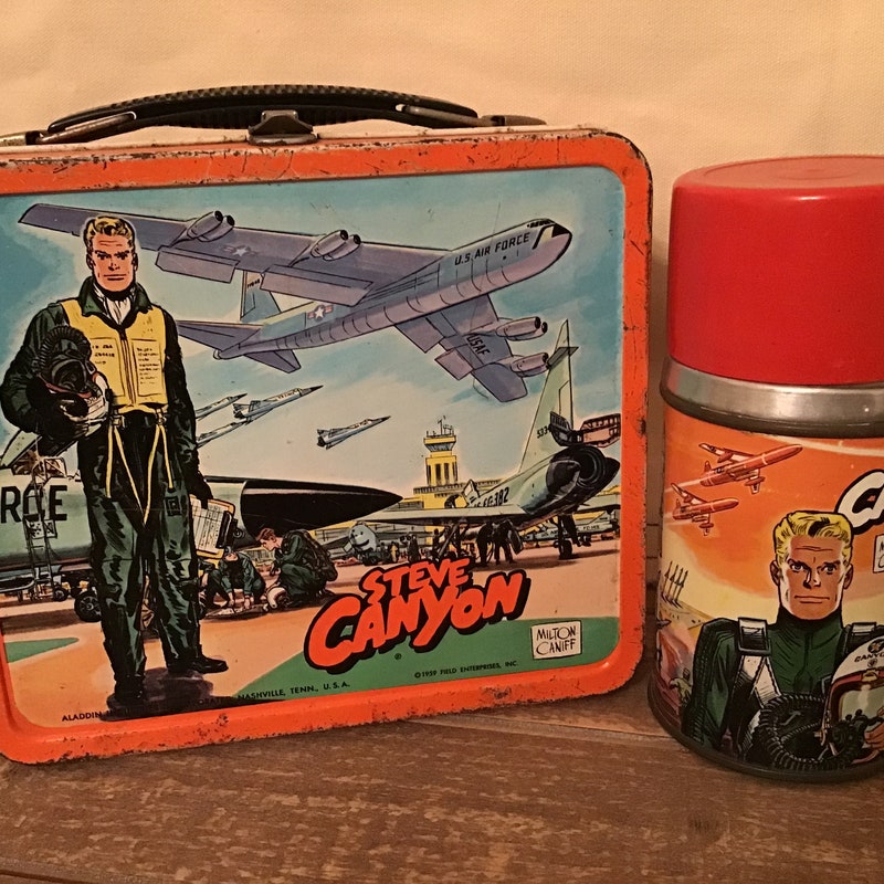1950s Lunch Box - Etsy
