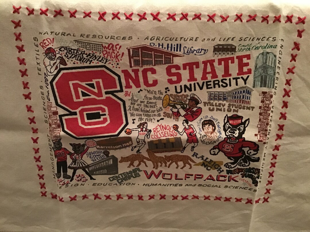 NC State Hand Towel Catstudio North Carolina State University ...