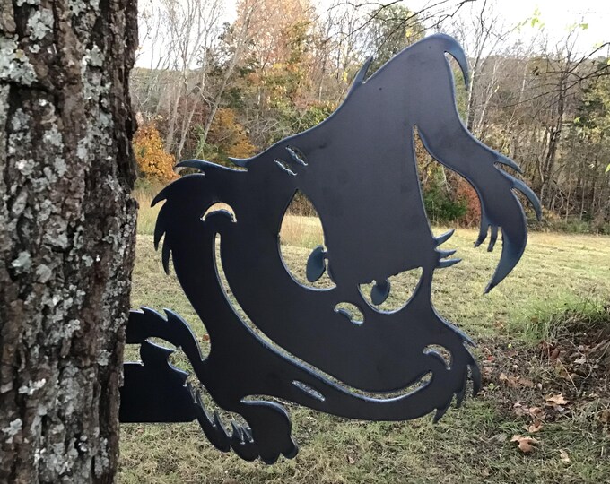 Grinch Metal Yard Stake, Shadow Casters, Christmas Decor, Outdoor ...