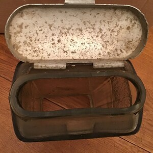 Vintage Glass Mailbox Antique Mailboxes Collectibles Post Office ...