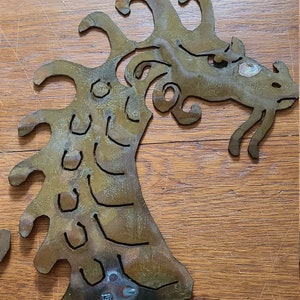 Sea Serpent Garden Stakes Dragon Garden Stake Sea Monster Yard Art ...