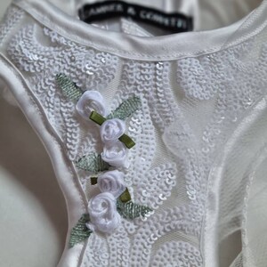 Dog Wedding/bridesmaid Harness. Luxury, Bespoke Made-to-measure With ...