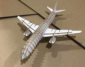 Cardboard airplane | Etsy