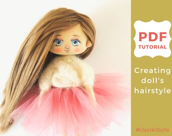 Doll Hair Tutorial | Etsy