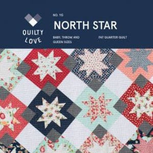 North Star Quilt Pattern by Quilty Love - Etsy