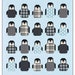 Penguin Party Quilt Pattern by Elizabeth Hartman - Etsy