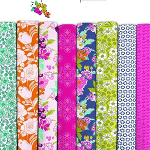Penny Quilt Kit Featuring Fabrics From Flower Farm by Keera Job for ...