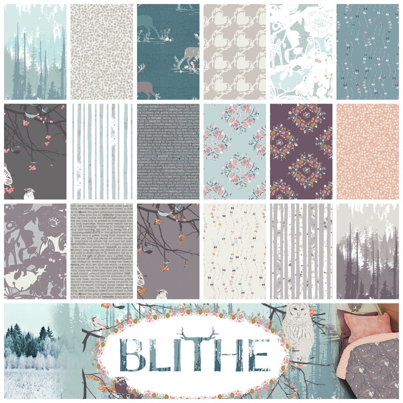 Blithe Fabric Bundle by Katarina Roccella for Art Gallery - Etsy