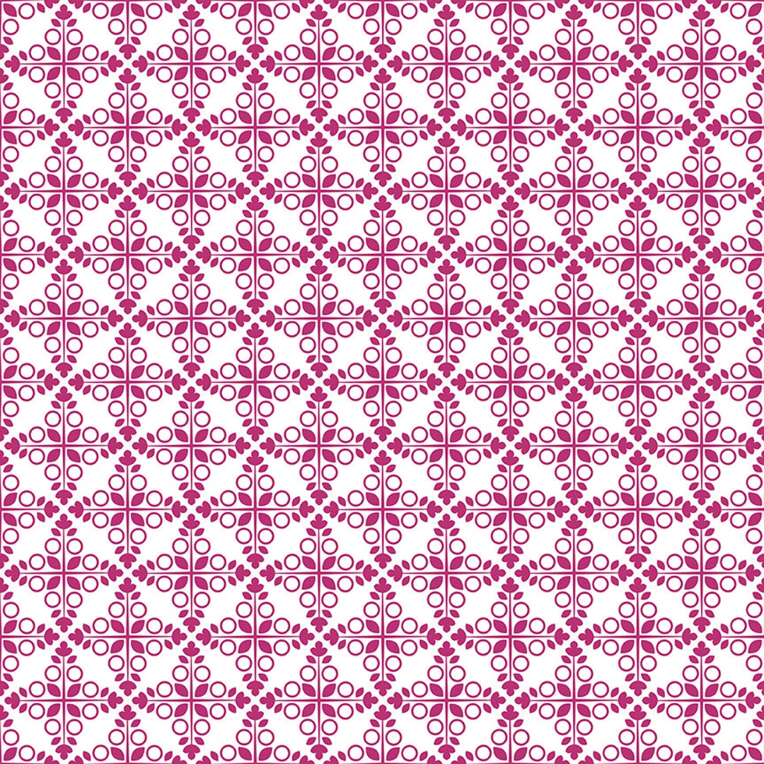 Garden Party Trellis Fuchsia by Keera Job for Riley Blake Designs - Etsy