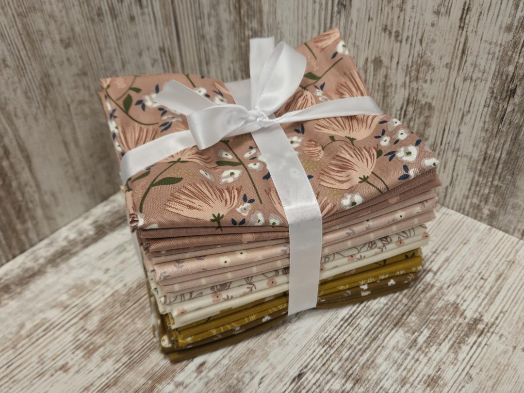Blush 'n Butterscotch Fat Quarter Bundle by Simple Simon and Co for Riley Blake Designs - Etsy