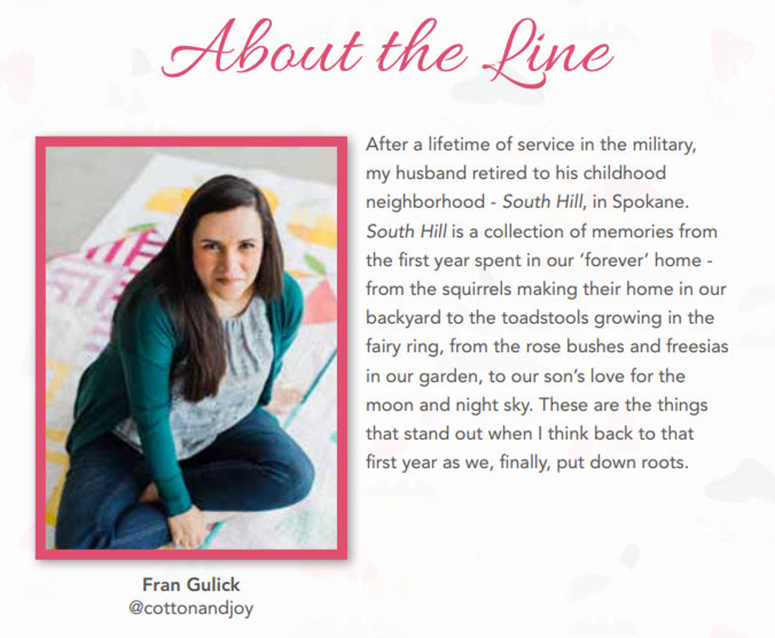 South Hill Rolie Polie by Fran Gulick of Cotton and Joy for - Etsy