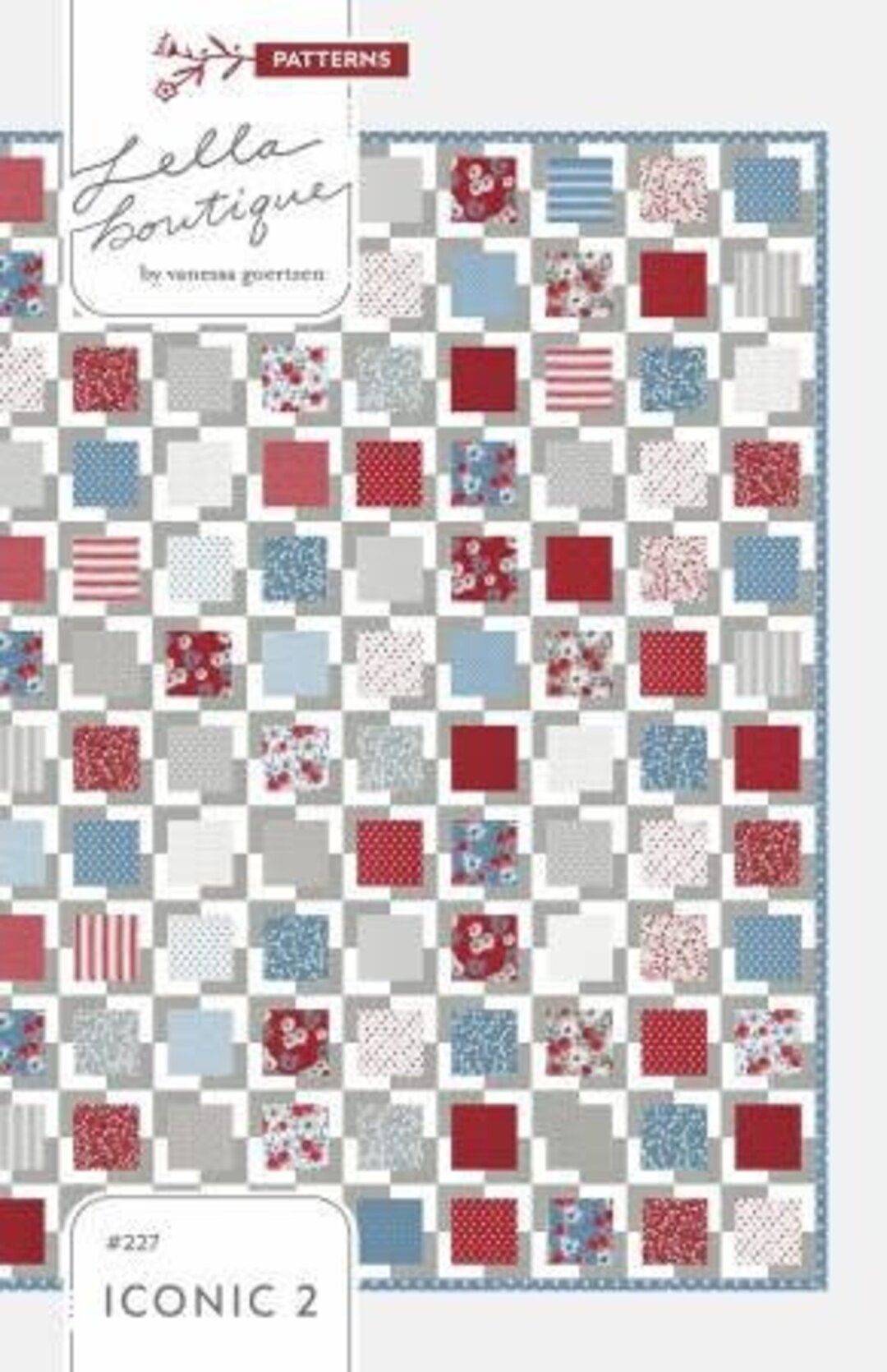 Iconic 2 Pattern by Vanessa Goertzen of Lella Boutique - Etsy