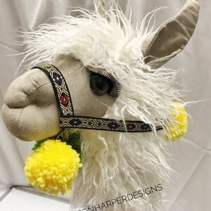 Poney bâton de lama. Cadeau parfait. Jouet. Bâton Poney. Lama. Fait ...