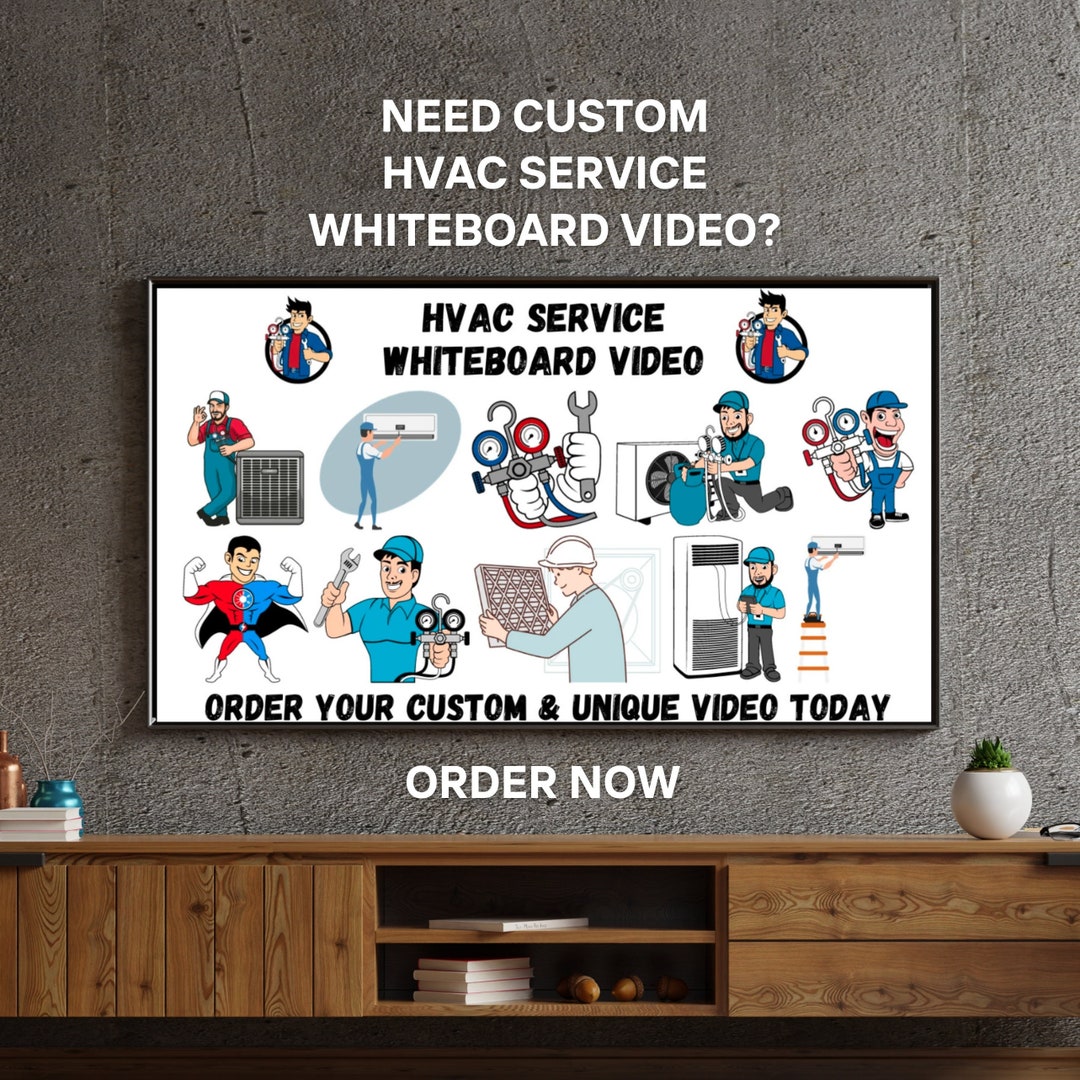 Custom HVAC Service Whiteboard Animation Video, Heating and Cooling ...
