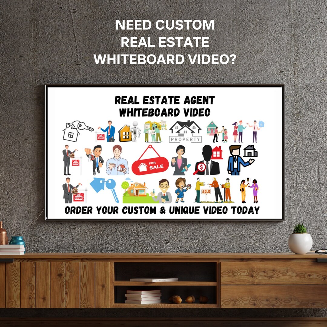 Custom Real Estate Whiteboard Animation Video, Realtor Promo Video ...