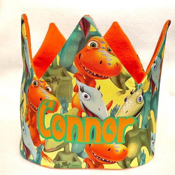 Dinosaur Crown - Etsy