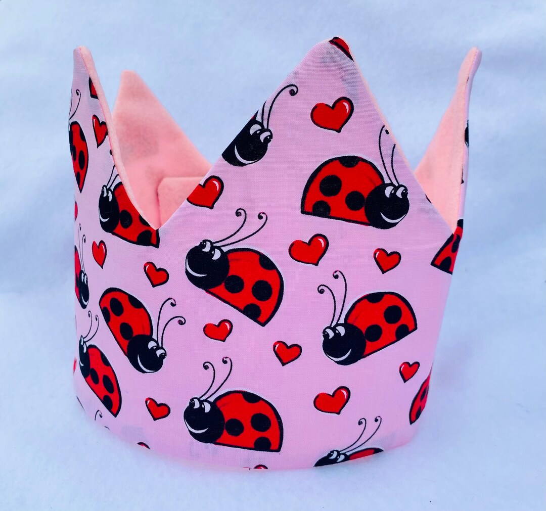 Ladybug Crown / Ladybug Birthday Party / Ladybug / Personalized Crown ...
