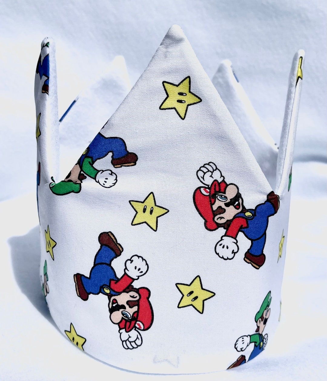 Mario Crown /mario Birthday Party / Personalized Crown / Birthday Party ...