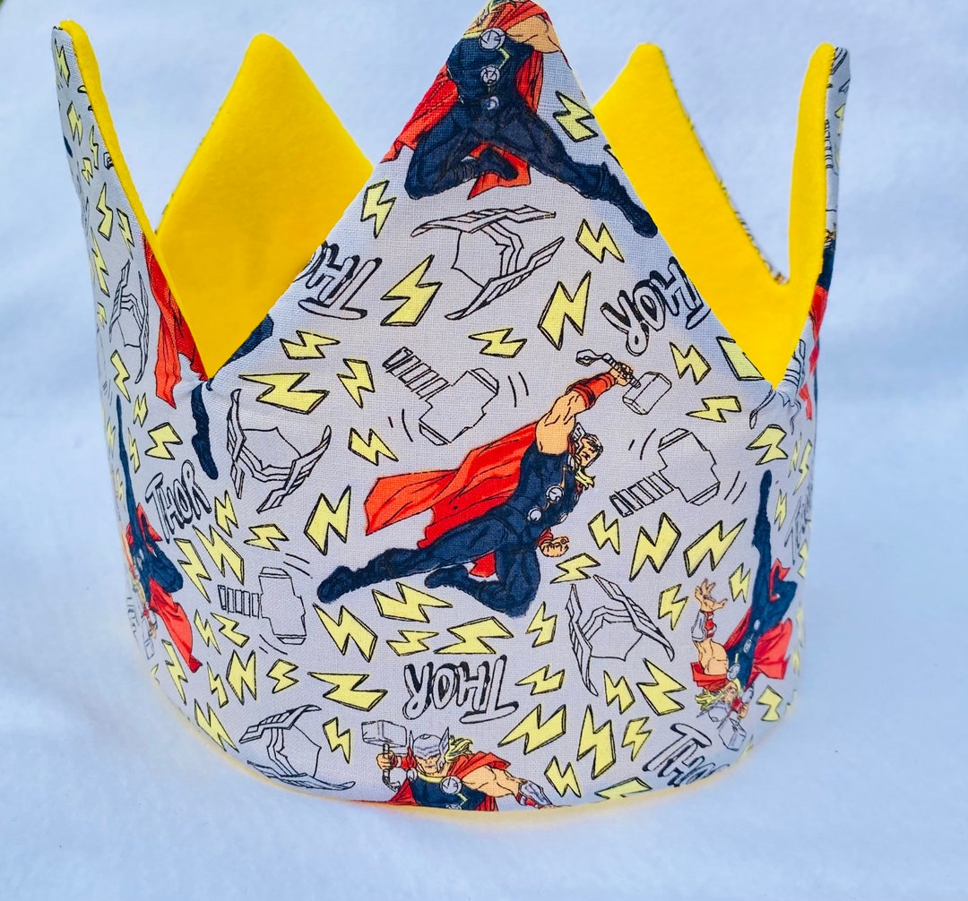 Thor Crown / Thor Birthday Party / Thor / Personalized Crown / Birthday ...