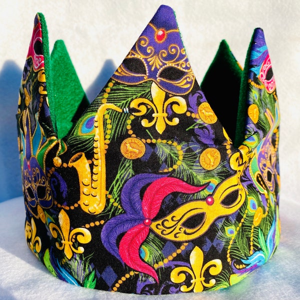Mardi Gras Crown - Etsy