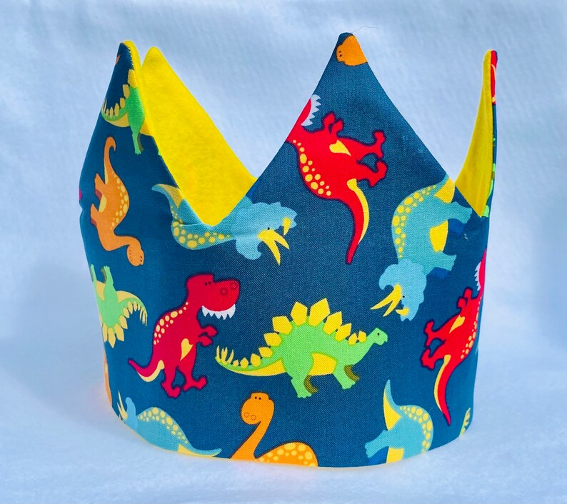 Dinosaur Crown / Dinosaur Birthday Party / Dinosaur Crown/ - Etsy