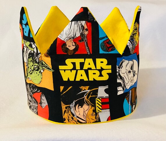 Star Wars Crown / Star Wars Birthday Party / Star Wars Crown/ - Etsy