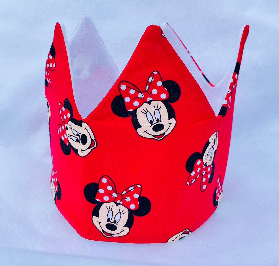 Minnie Mouse Crown / Minnie Mouse Birthday Party / Minnie Mouse ...
