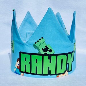 Video Games Crown / Video Game Birthday Party / Games Crown/ - Etsy