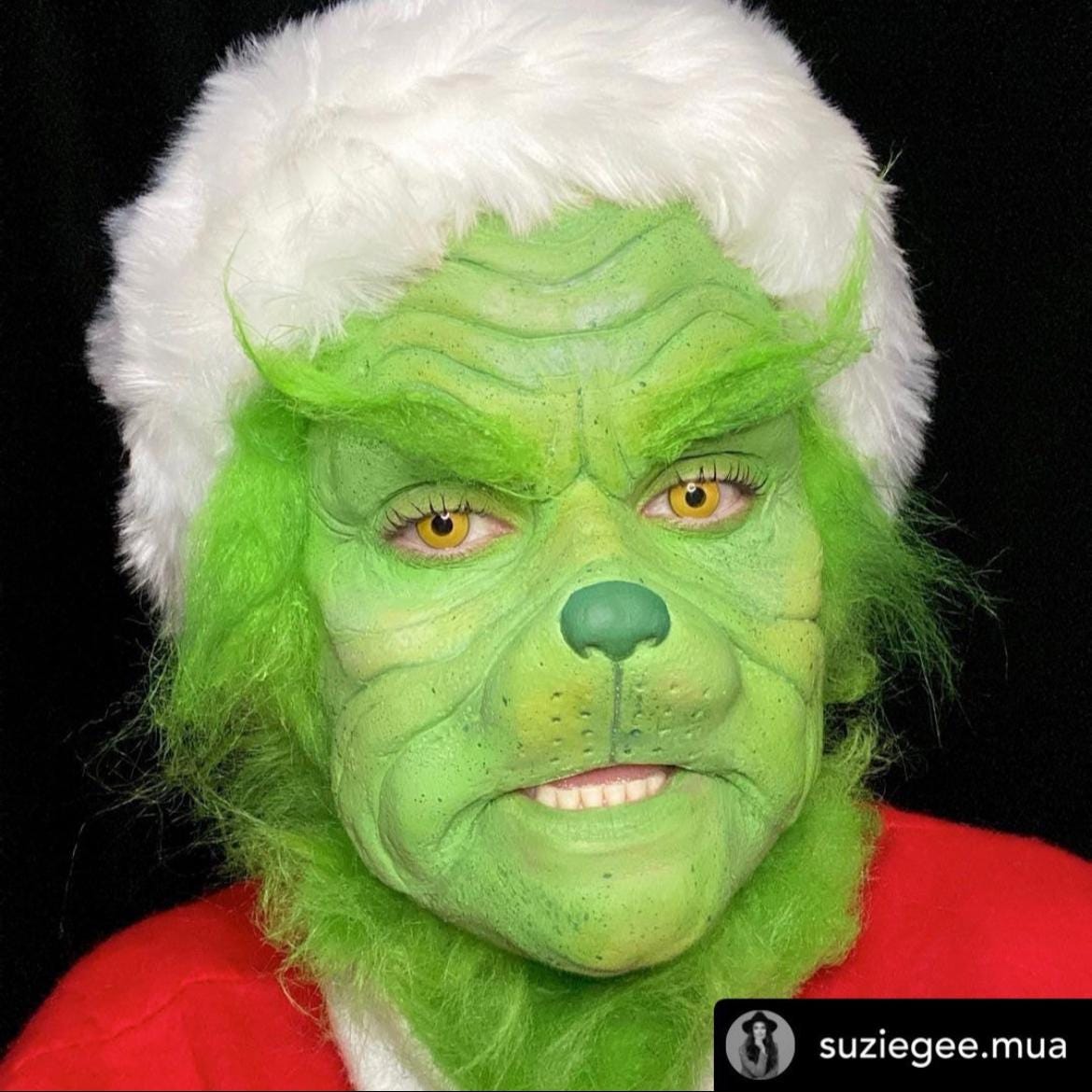 Mean Green Monster - Latex Prosthetic - Costume - Latex Mask - Etsy