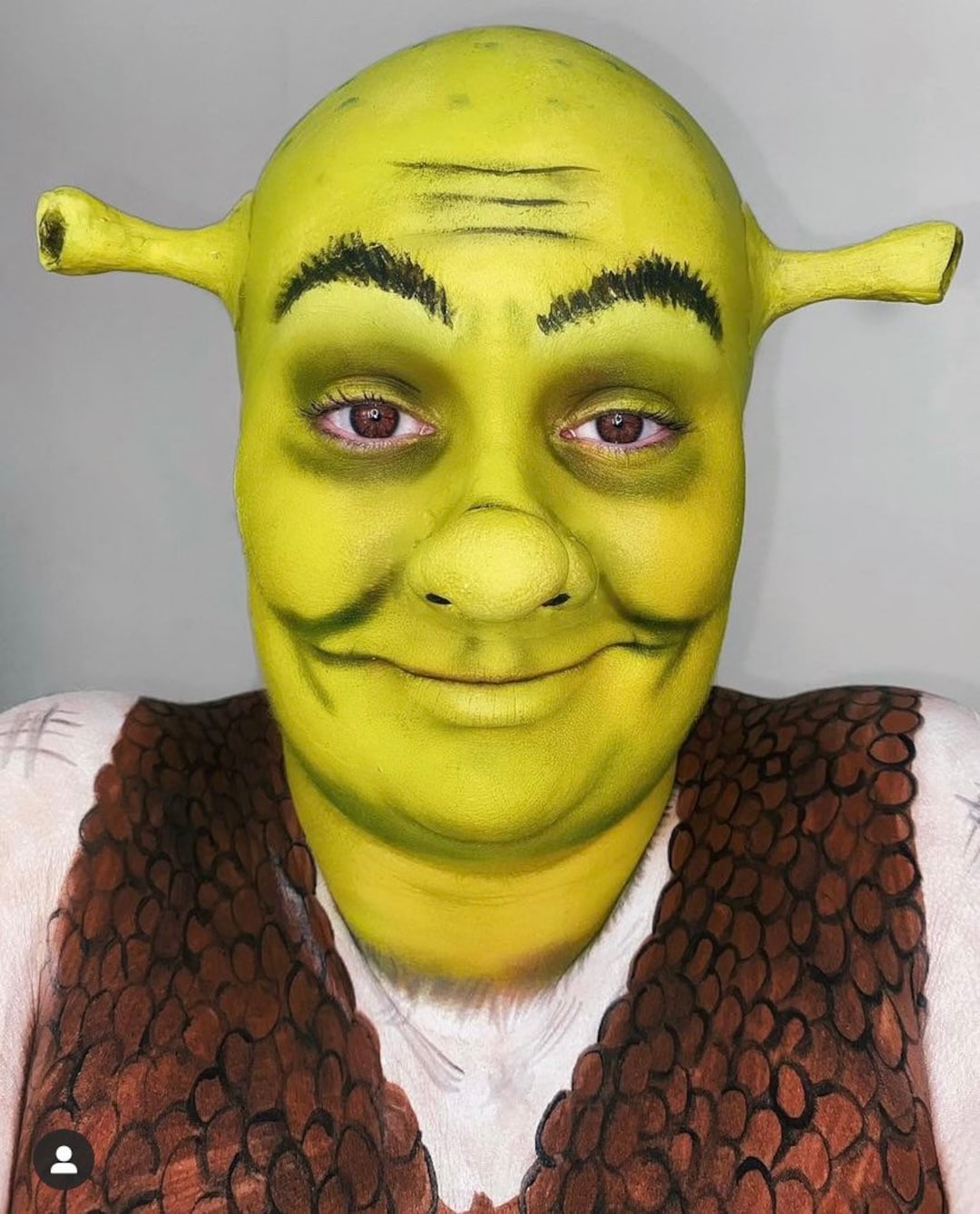 Green Ogre Nose and Ears Prosthetics - Liquid Latex - Character ...
