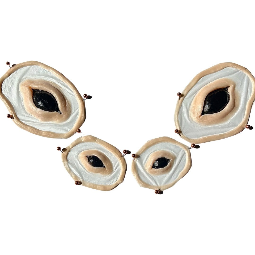 Silicone Spider Eyes Prosthetic - SFX Halloween Makeup - Etsy