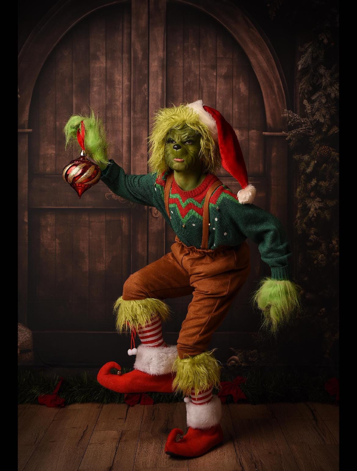 Mean Green Monster - Latex Prosthetic - Costume - Latex Mask - Etsy