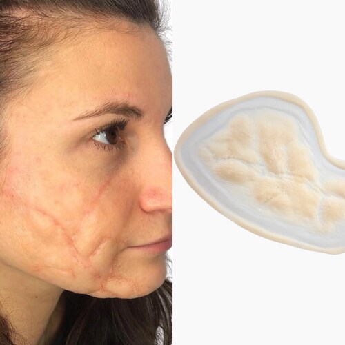 Prosthetic Deformed Scar / Prosthetic Laceration / Wound / - Etsy UK