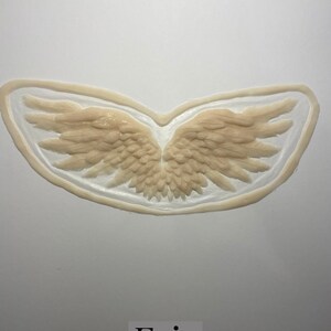 Feathered wings prosthetic / chest piece / halloween / cosplay | Etsy