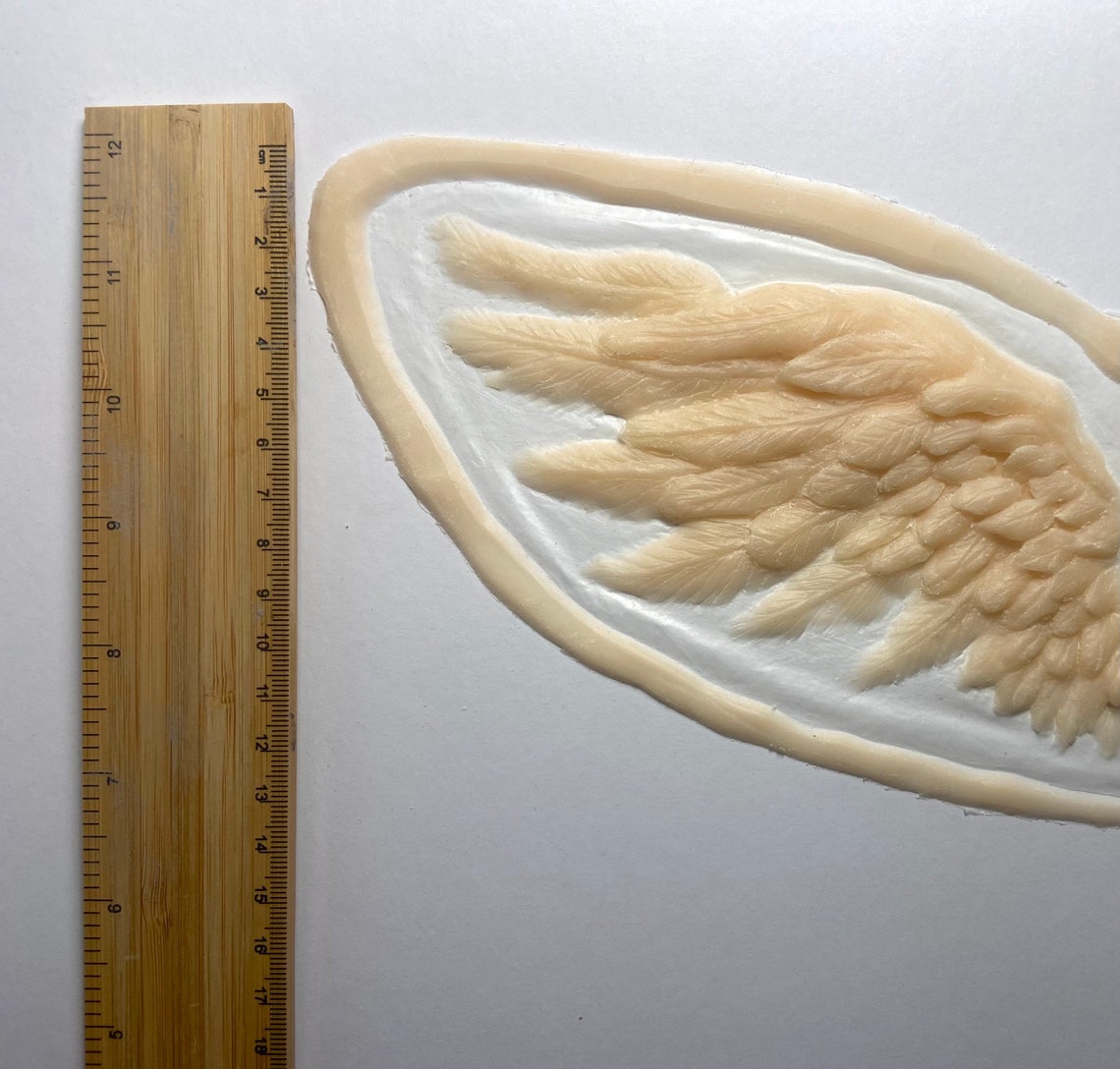 Feathered wings prosthetic / chest piece / halloween / cosplay | Etsy