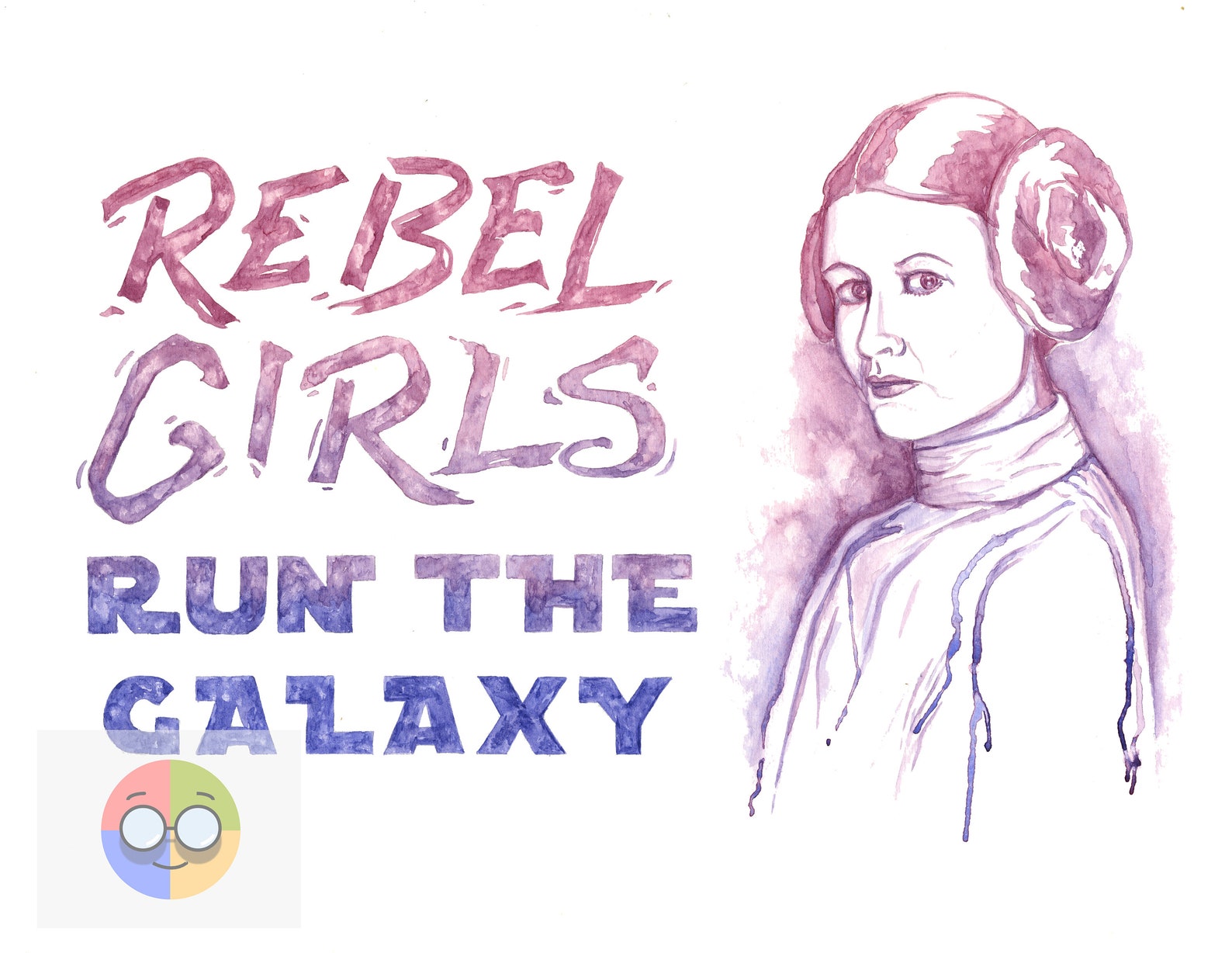 Printable Nursery Art Princess Leia Wall Sign - Etsy