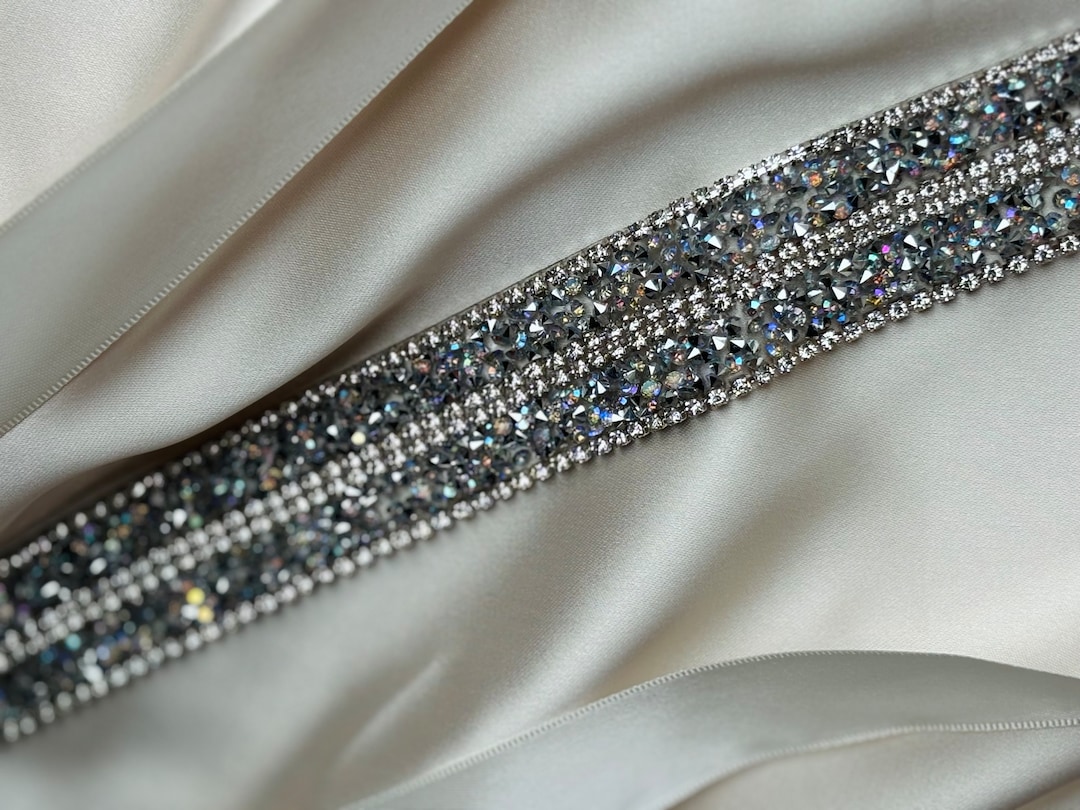 Handmade Sash, Resin Sash, Wedding Sash, Wedding Belt, Sparkling Dress ...