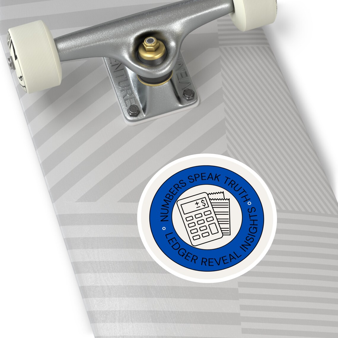 Accounting Inspired- Round Stickers, Indoor\outdoor - Etsy