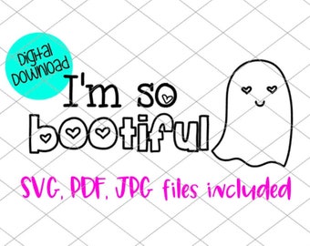 Bootiful svg | Etsy
