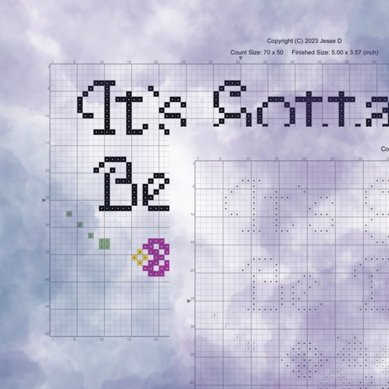 Its Gotta Be Done Cross Stitch Pattern Digital - Etsy